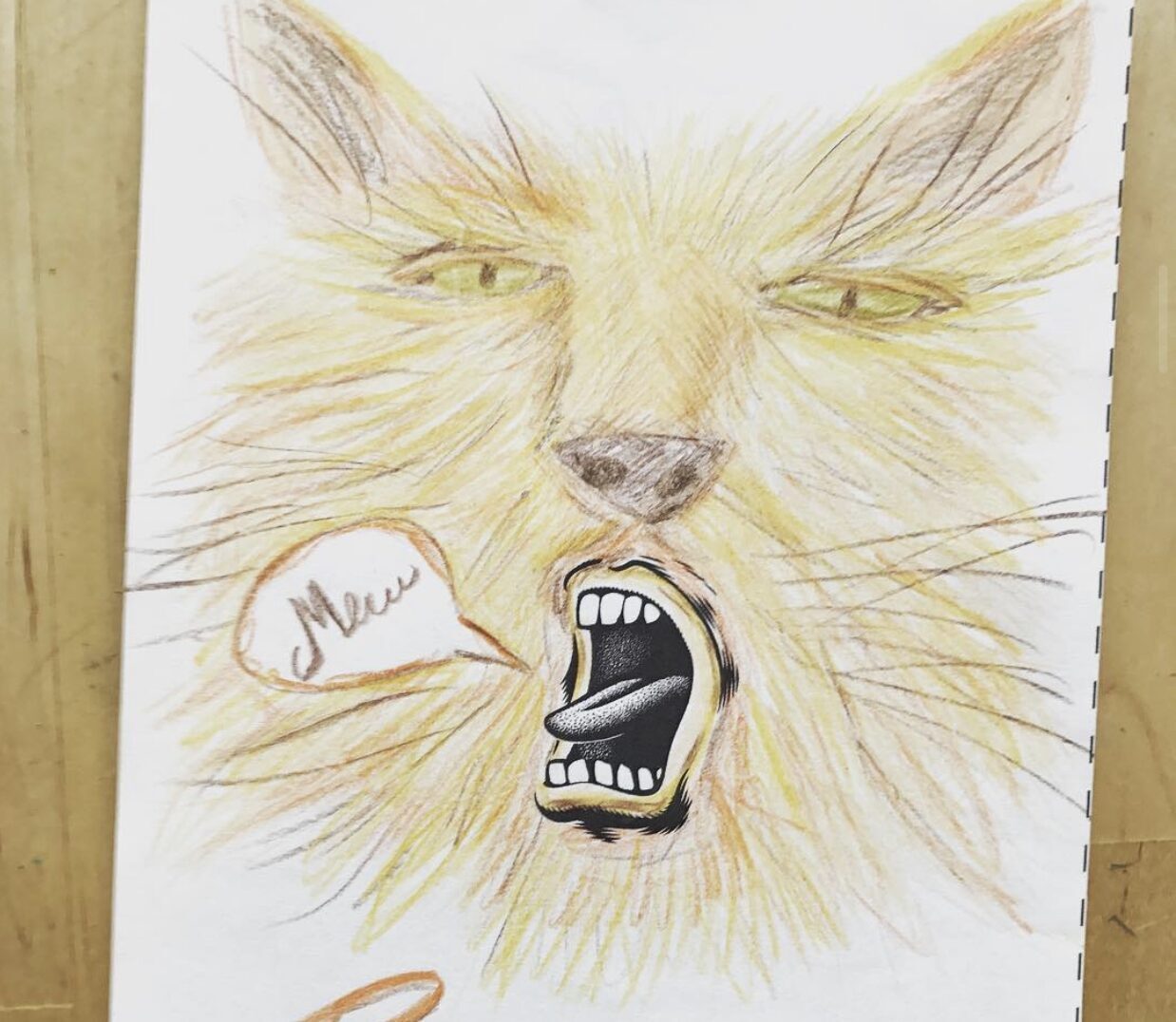 Screaming Hand Drawing Activity | MAH