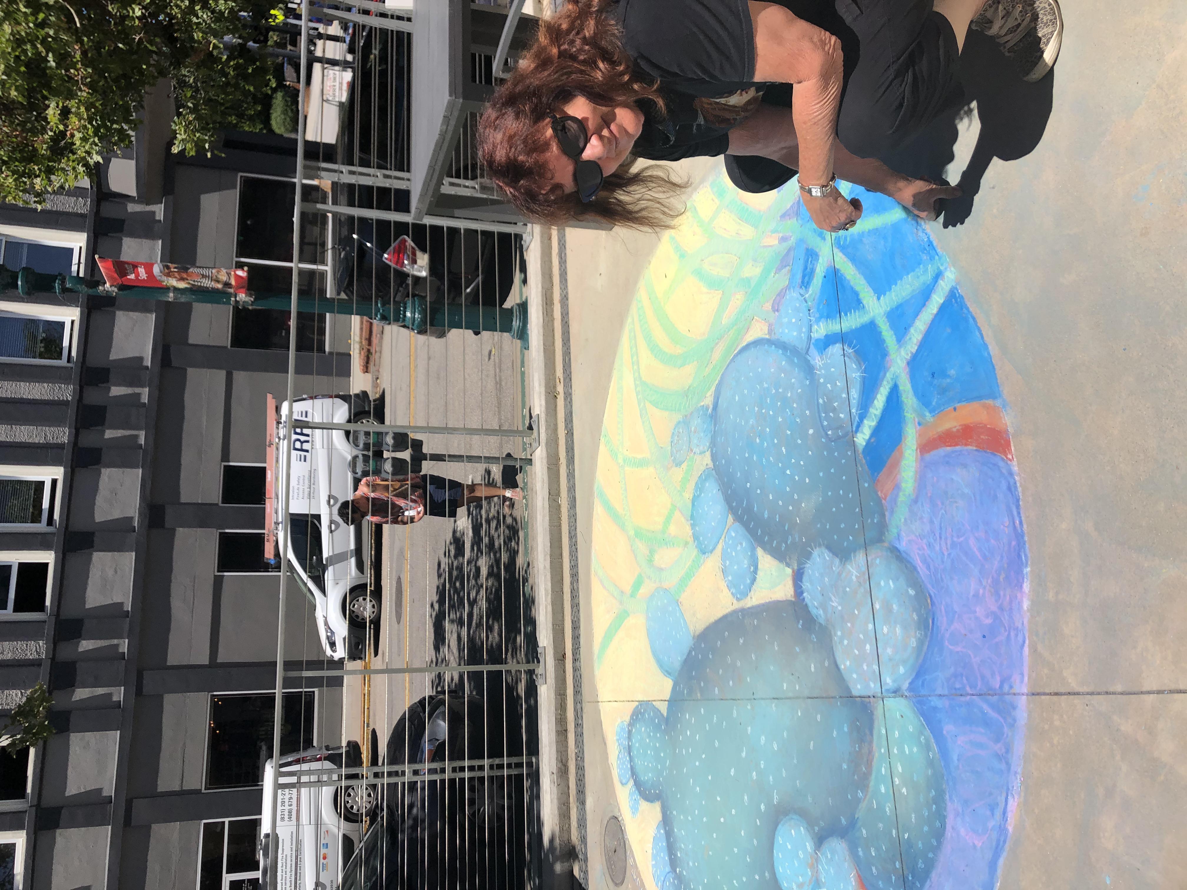 Chalk Art Takeover in Abbott Square | MAH