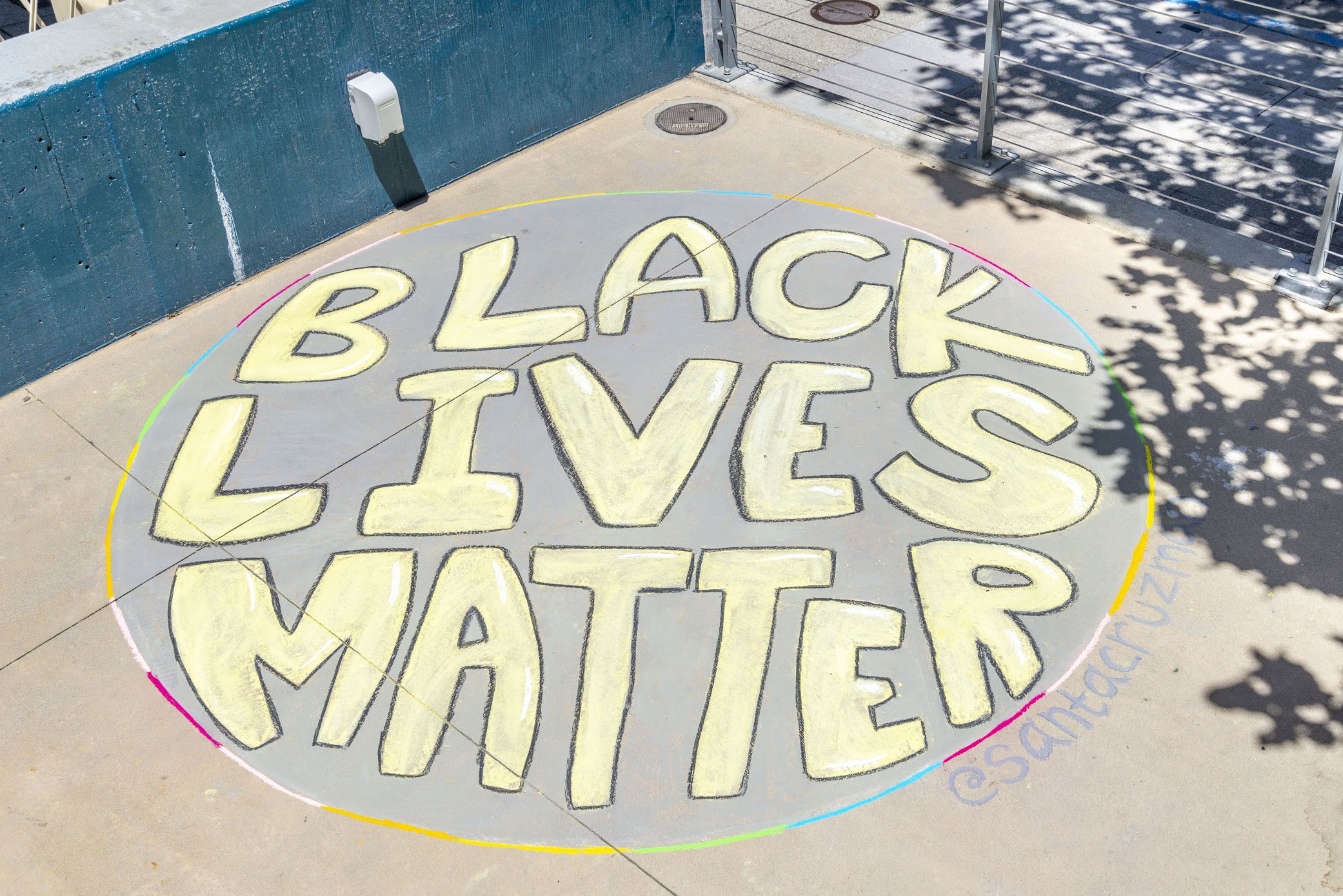 Chalk Art Takeover in Abbott Square | MAH